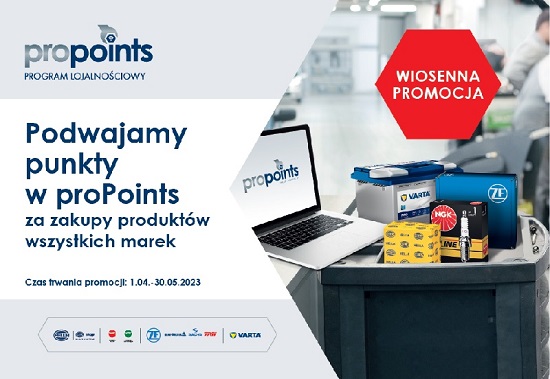 Program lojalnościowy proPoints: HELLA, NGK SPARK PLUG, ZF i VARTA ...